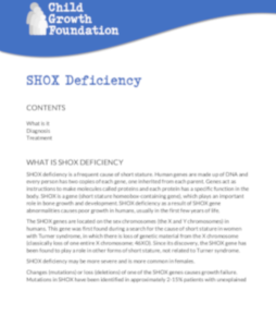 Information for Families | Child Growth Foundation